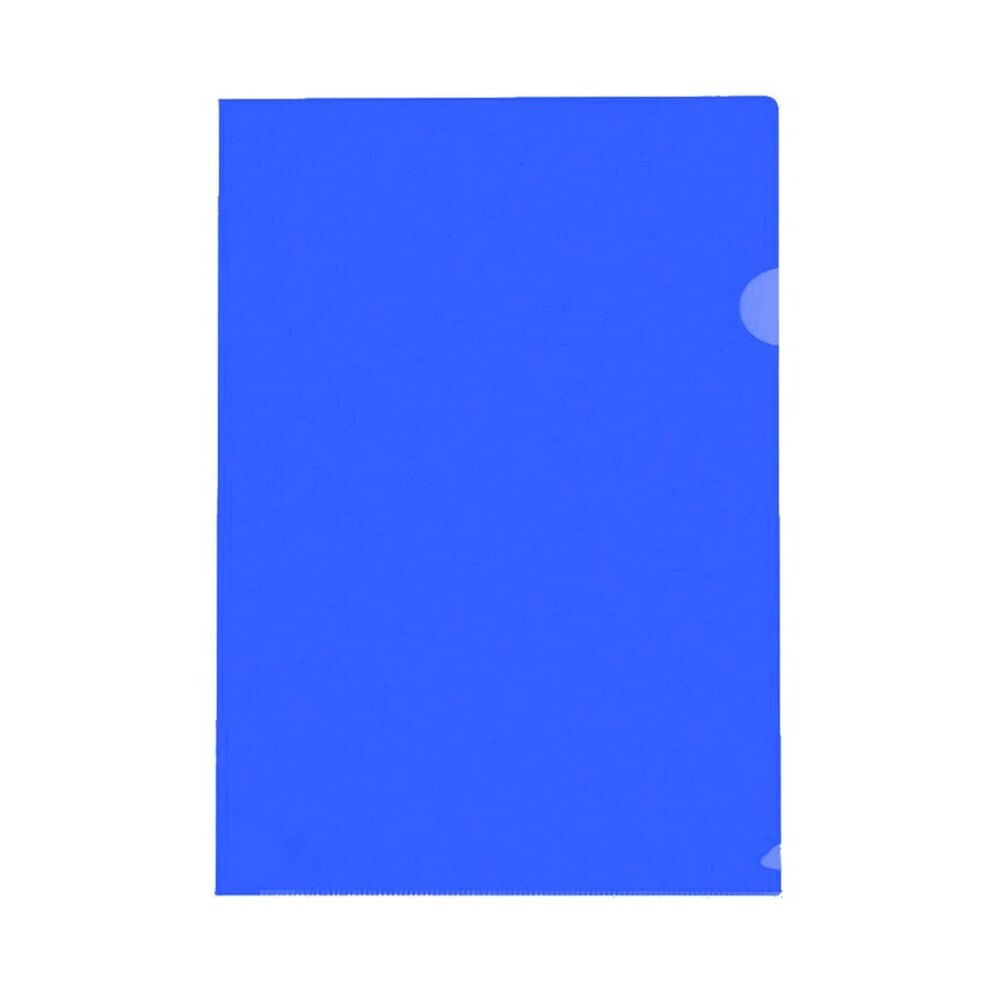 Pasta L A4 Polibras Azul