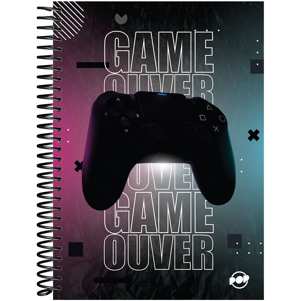 Caderno Baag Universitário Espiral Capa Dura Pop Masculino 15 Matérias ...