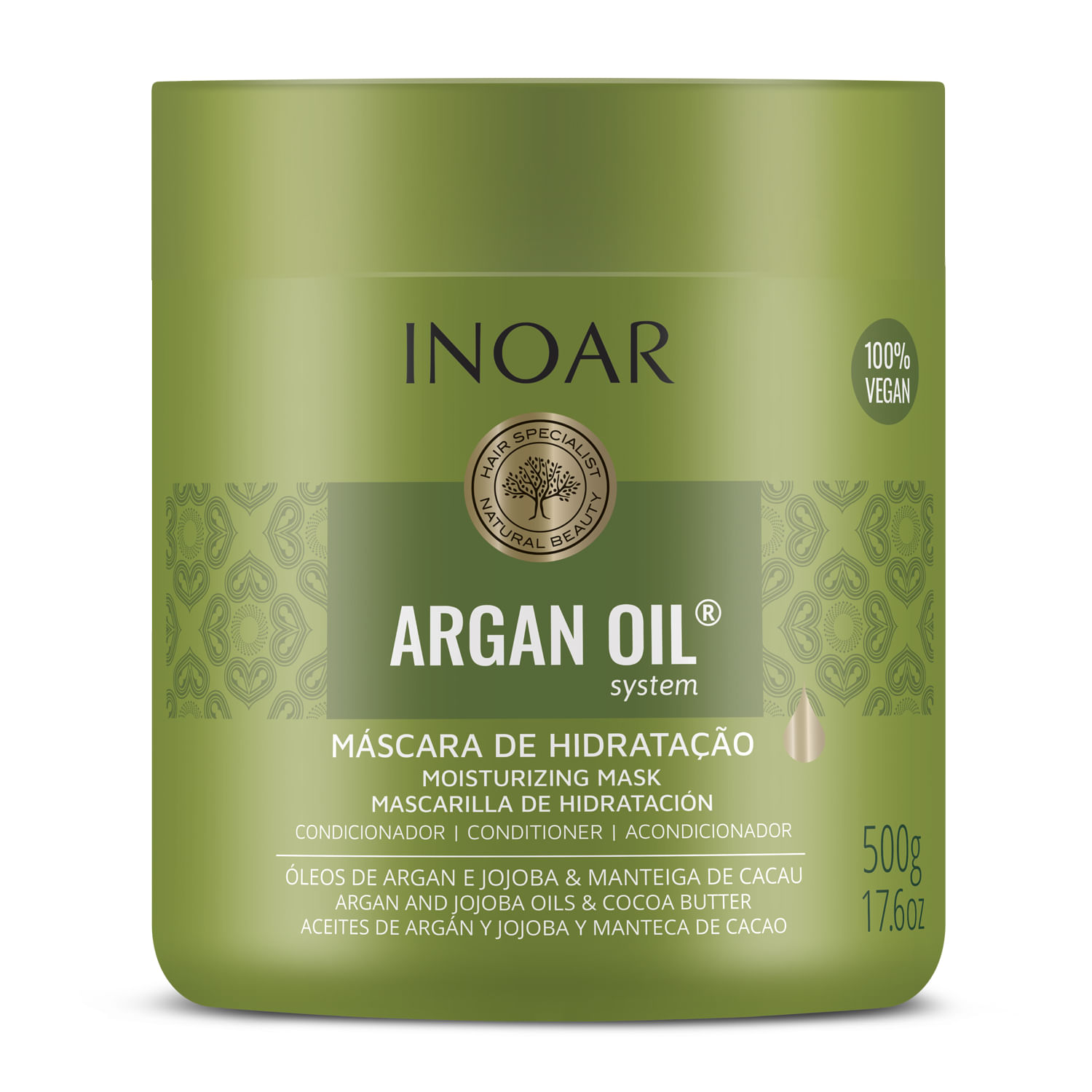 Máscara Inoar Argan - 500g