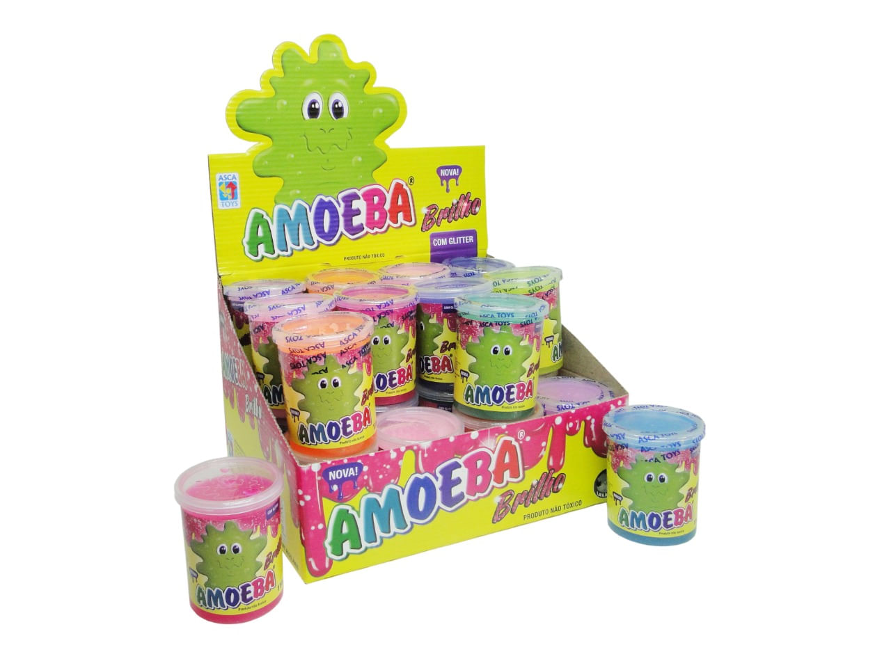 Amoeba Brilho 110g Bh Toys - Sortido