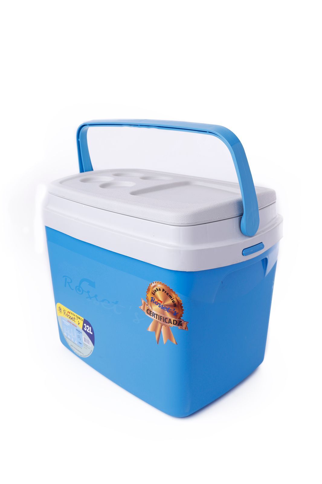 Caixa Térmica Rosset's 32 Litros Azul