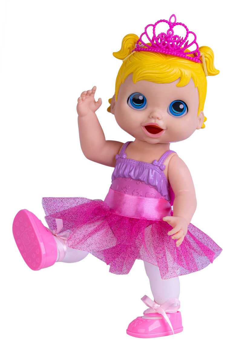 Boneca Babys Collection Bailarina Super Toys