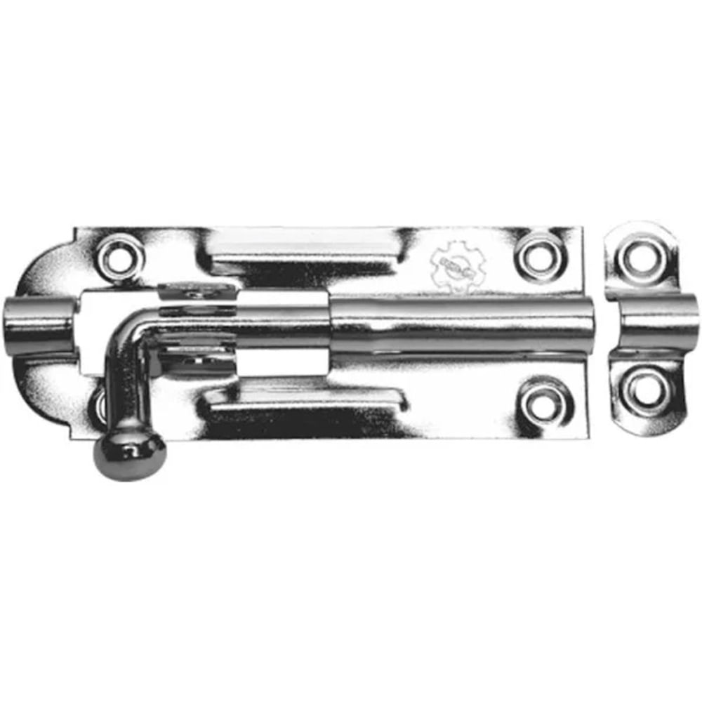 Ferrolho Trinco 500, 4" Aço Zincado - Silvana