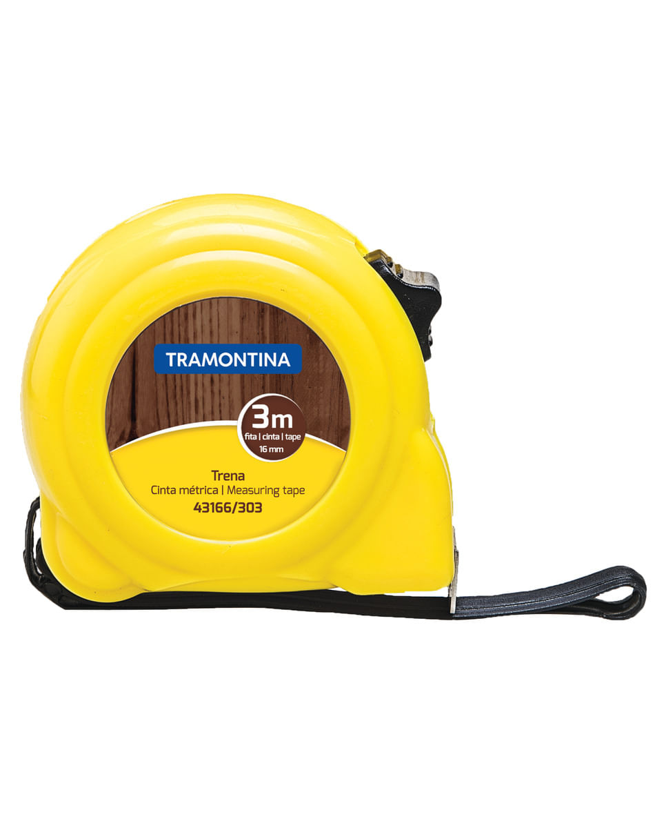 Trena Tramontina com Fita de Aço 3 Metros