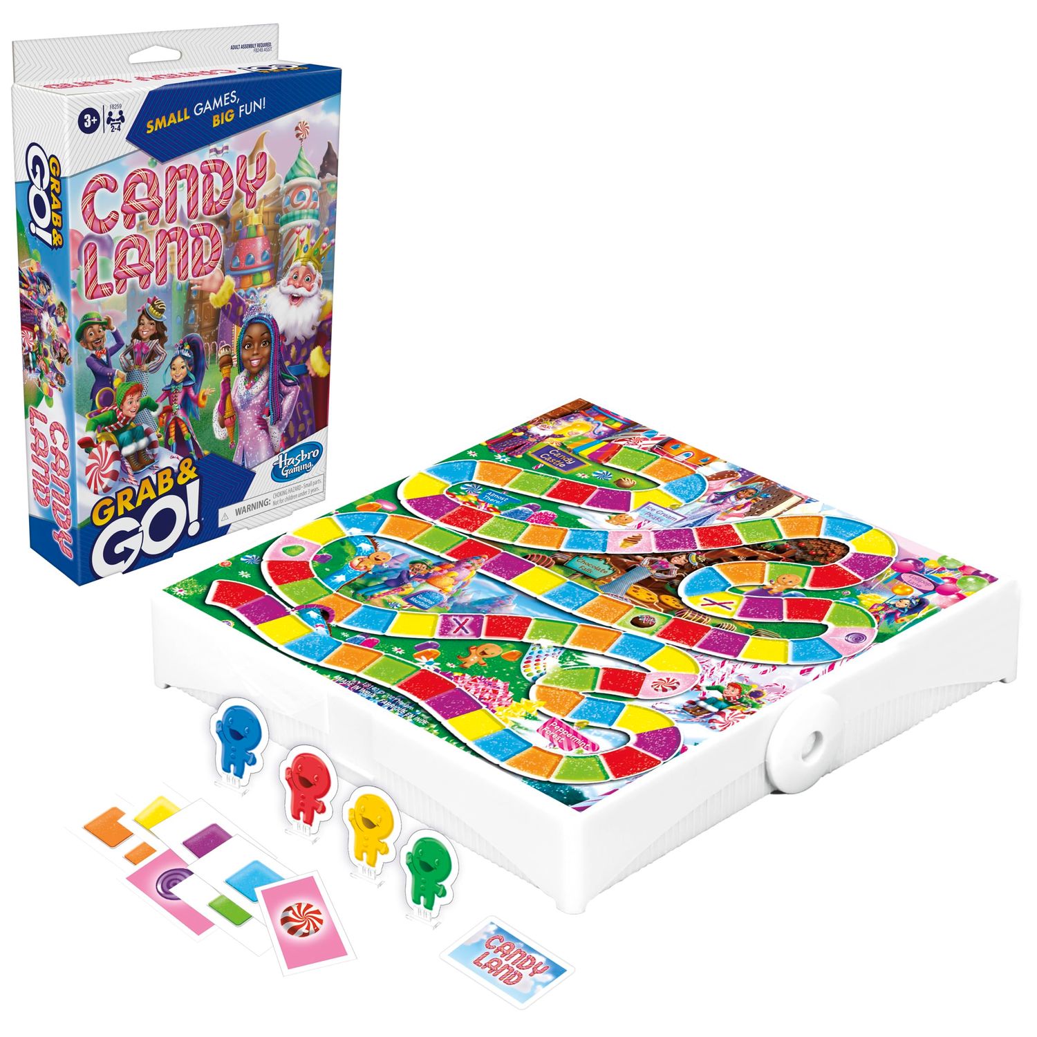 Jogo Hasbro Candy Land Grab And Go