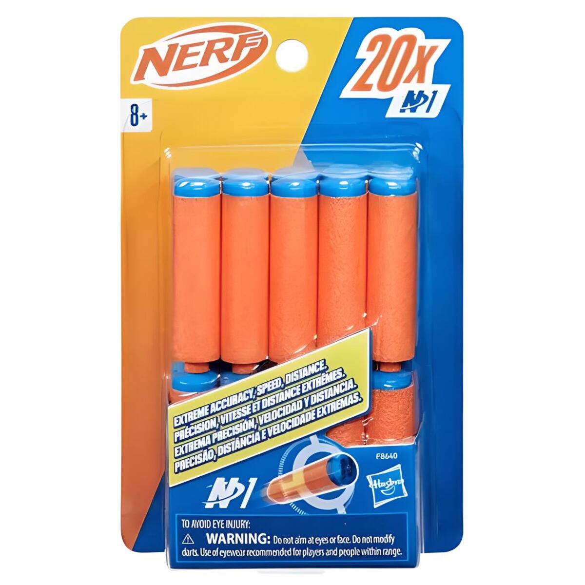 Refil Nerf Hasbro N1 20 Dardos